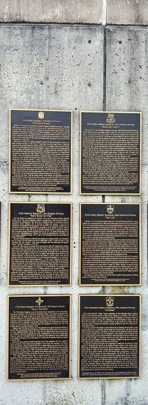 115th Infantry Regiment, 29th Infantry Division Historical Marker