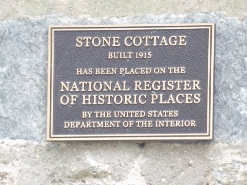 Stone Cottage Historical Marker