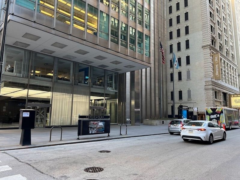 Inland Steel Building Historical Marker