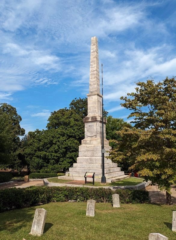 Confederate Obelisk Historical Marker