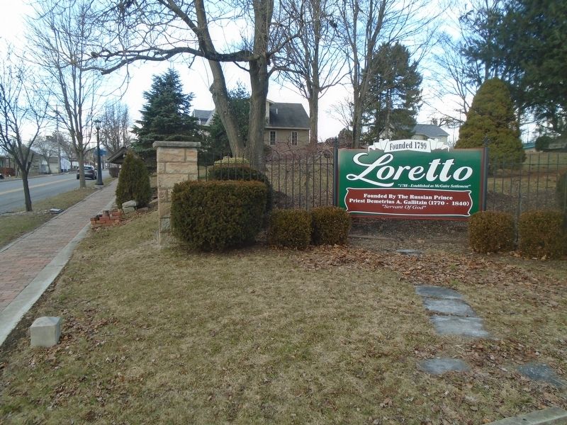 Loretto Historical Marker