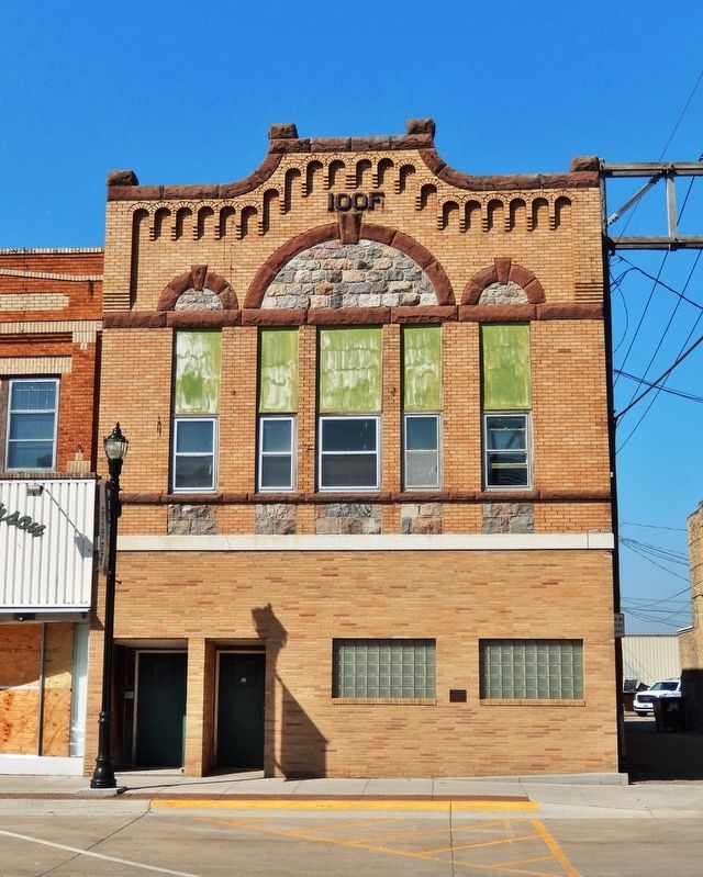 I.O.O.F. Hall Historical Marker