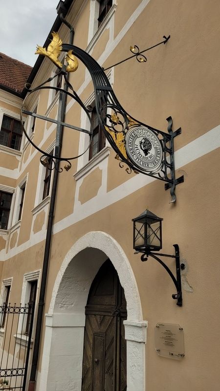 Pflegschloss / Keeper's Residence Historical Marker