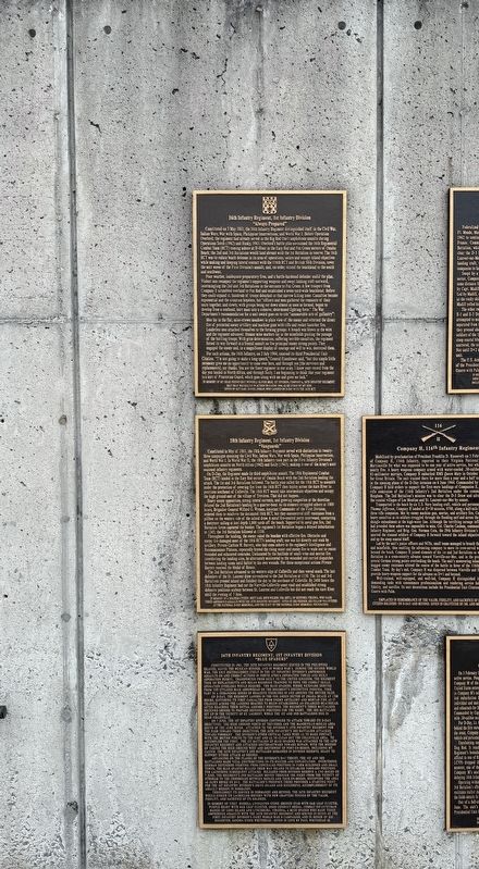 16th Infantry Regiment, 1st Infantry Division Historical Marker