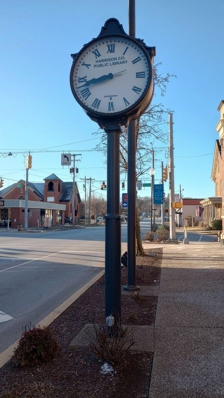 Harrison County Public Library Historical Marker