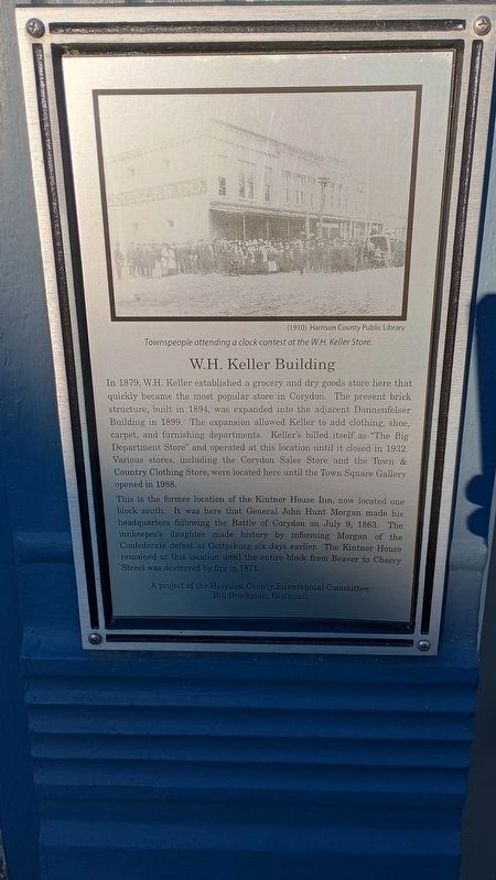 W.H. Keller Building Historical Marker