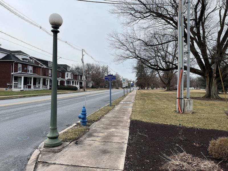 Chambersburg Historical Marker