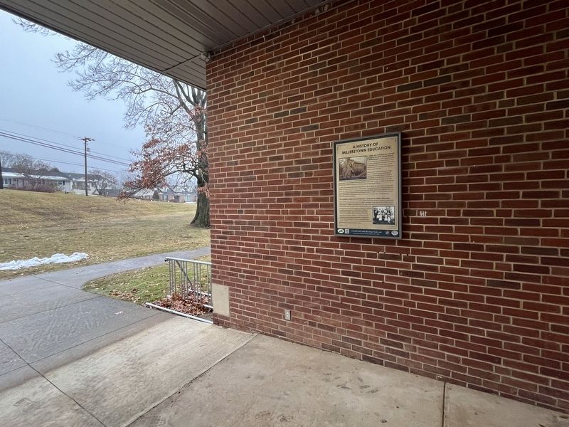 A History of Millerstown Education Historical Marker