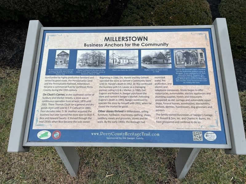 Millerstown Historical Marker