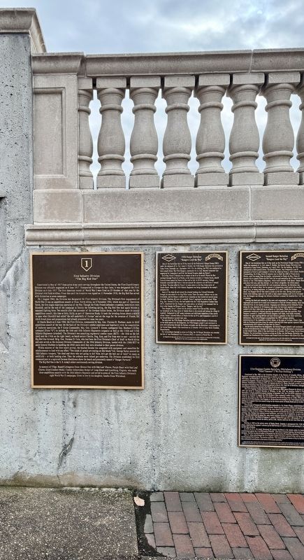 First Infantry Division Historical Marker