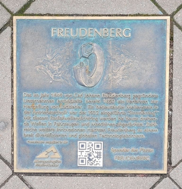 Freudenberg Historical Marker