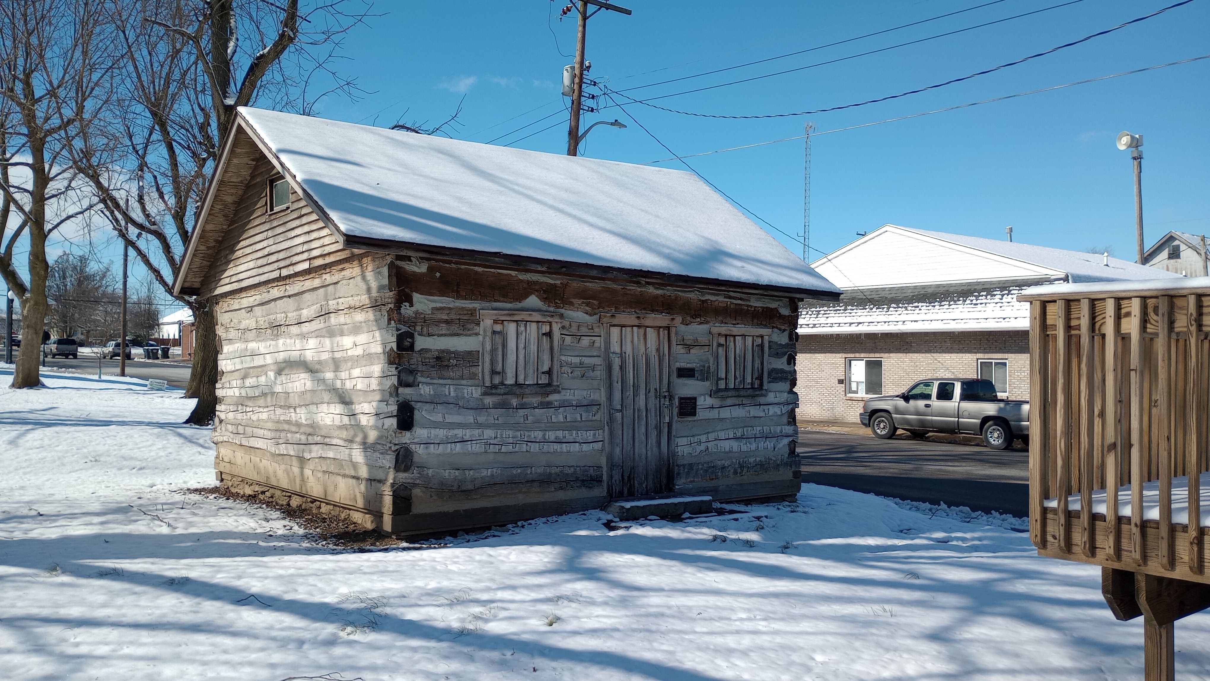 Photo: Original Jacob Funkhouser Cabin