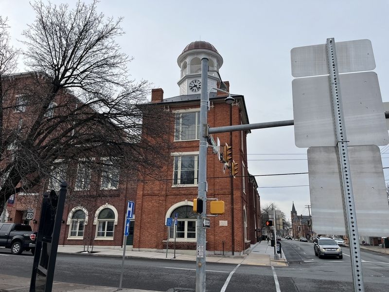 Chambersburg Market House Historical Marker