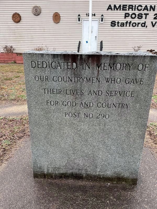 Veterans Memorial, a War Memorial