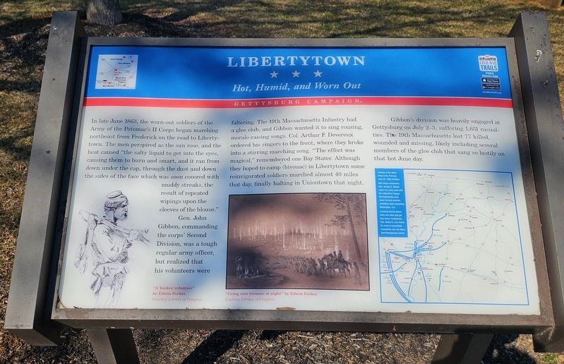Libertytown Historical Marker
