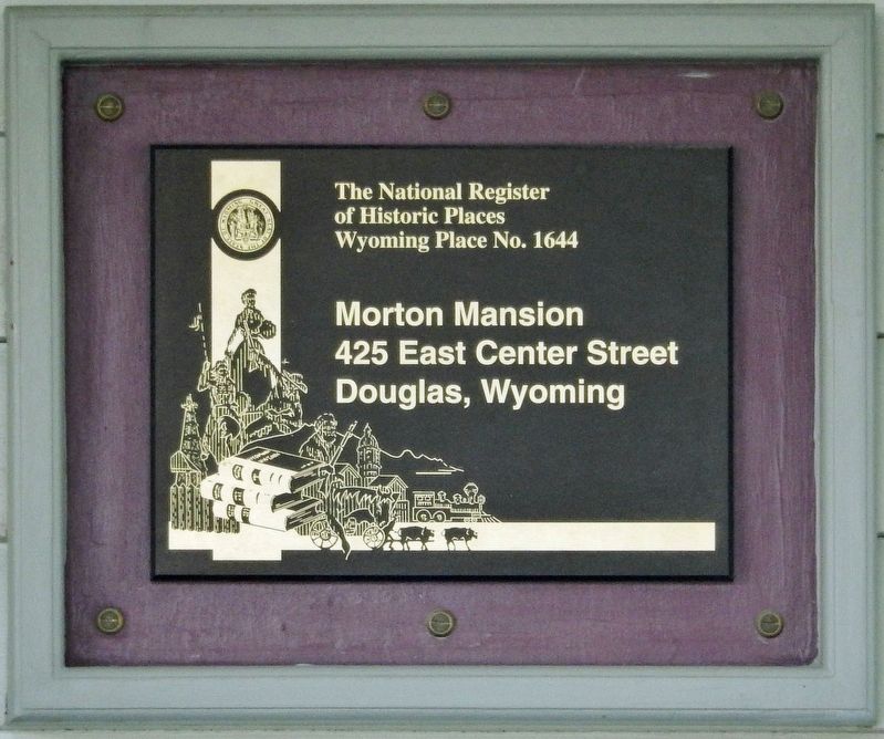 Morton Mansion Historical Marker