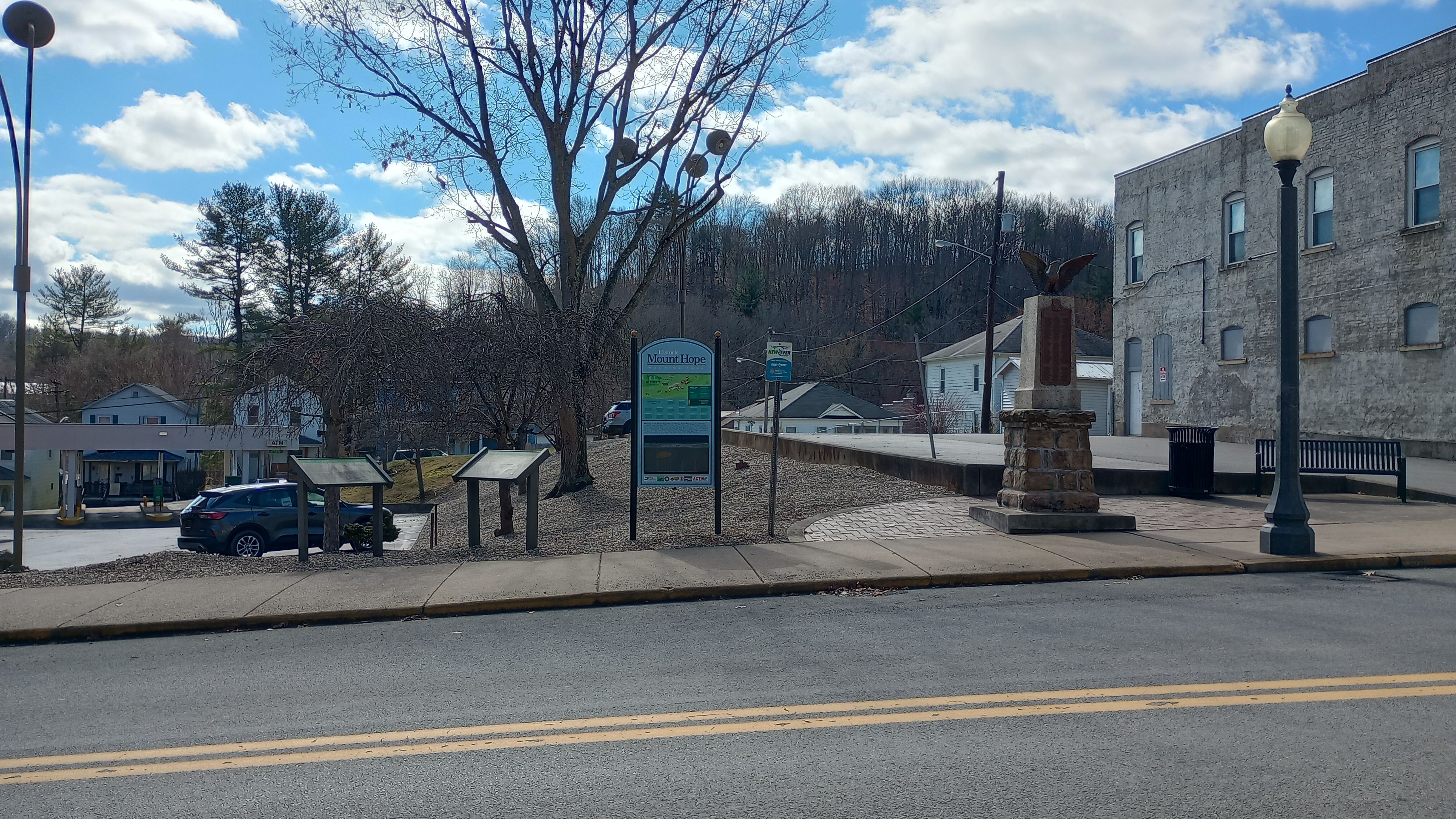 Photo: Historic Mount Hope Walking Tour Marker