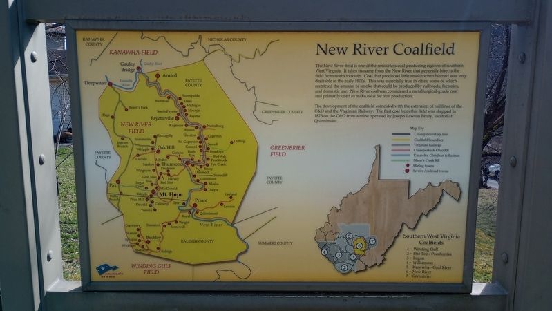 New River Coalfield Historical Marker