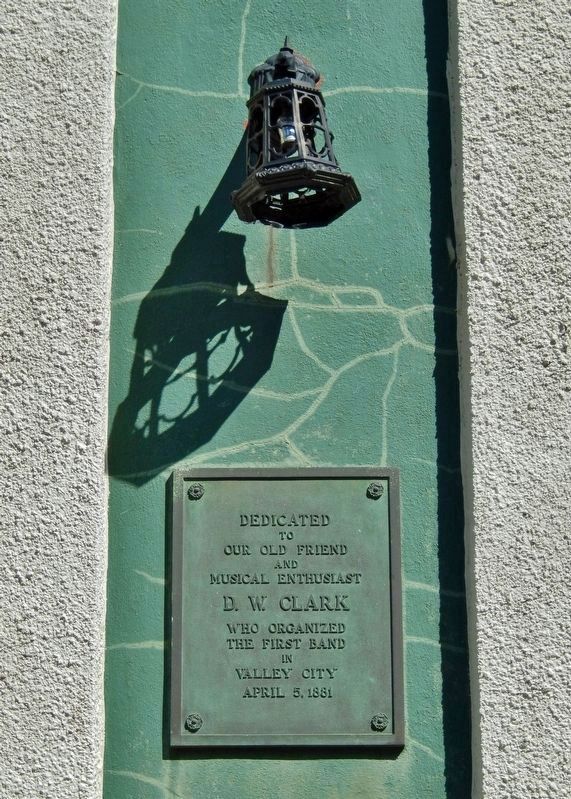 Valley City Park Memorial Bandshell Historical Marker