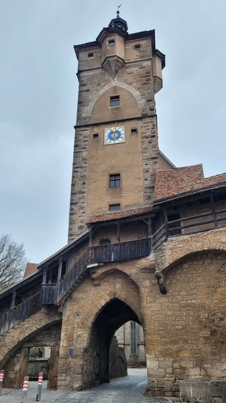 Klingentorturm / Bladegate Tower Historical Marker
