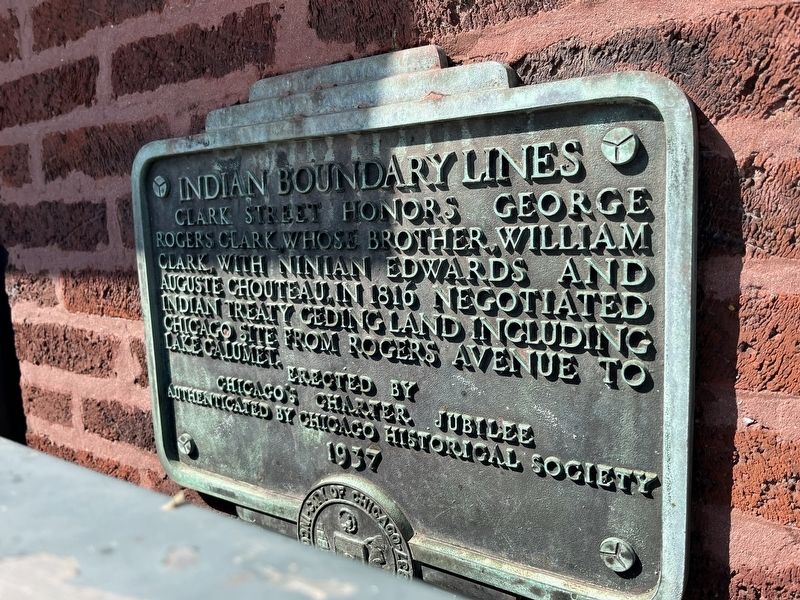 Indian Boundary Lines Historical Marker