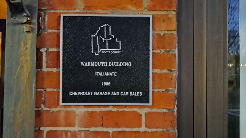 Warmouth Building Historical Marker