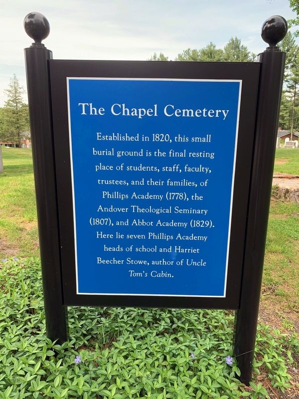 The Chapel Cemetery Historical Marker