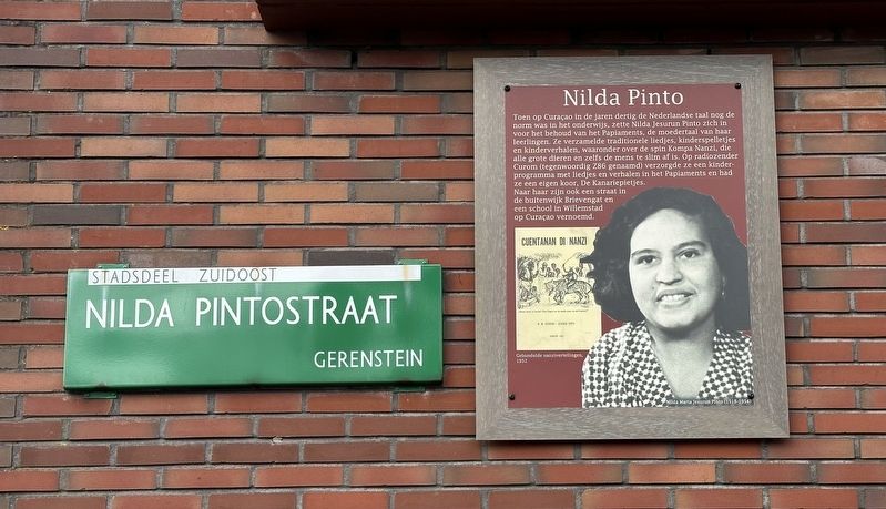 Nilda Pinto Historical Marker