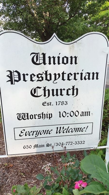 Union Presbyterian Church Historical Marker