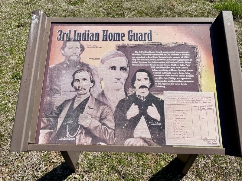 3rd Indian Home Guard Historical Marker