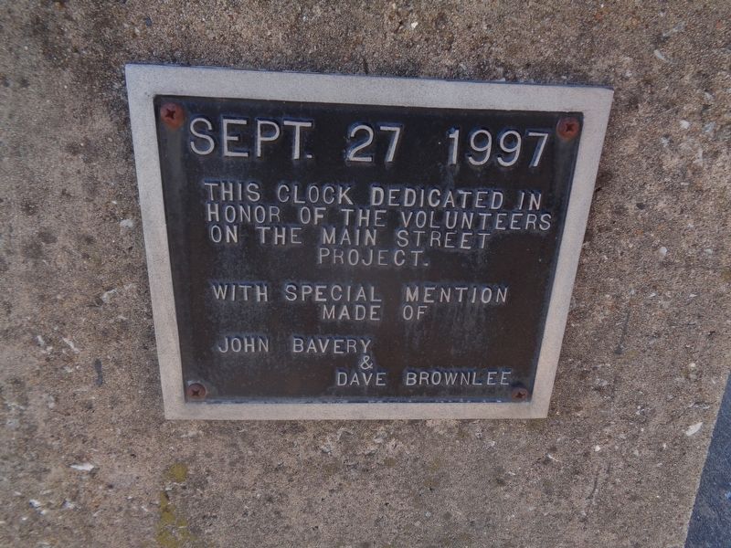 Sept. 27, 1997 Historical Marker