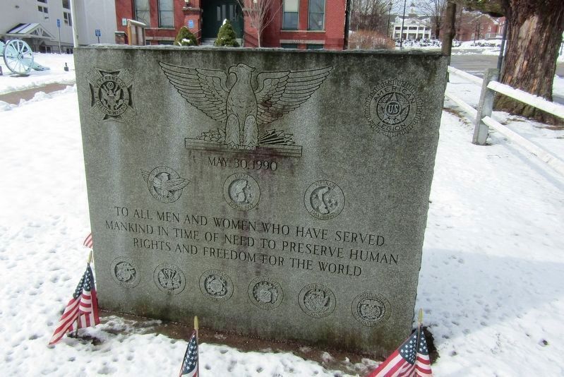 May 30, 1990, a War Memorial