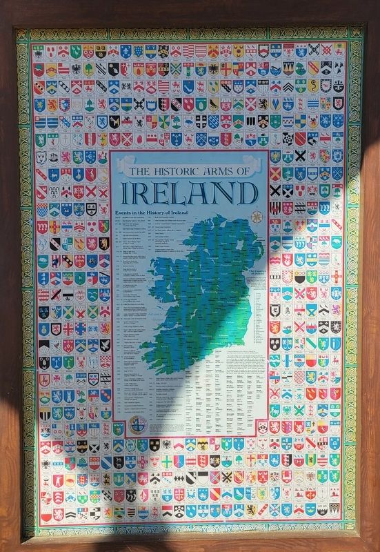 The Historic Arms of Ireland Historical Marker