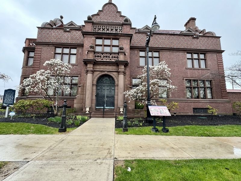 Barker Mansion Historical Marker