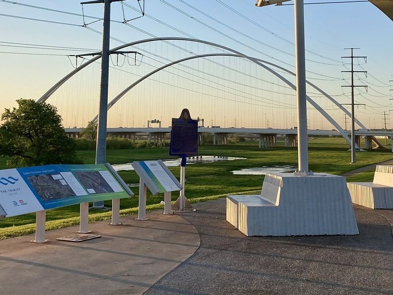 The Trinity Historical Marker