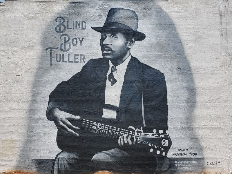Blind Boy Fuller Historical Marker