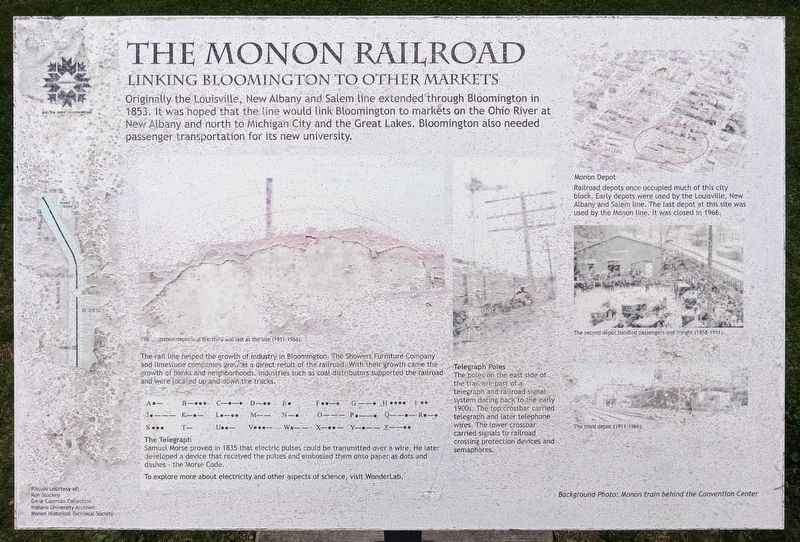 The Monon Railroad Historical Marker