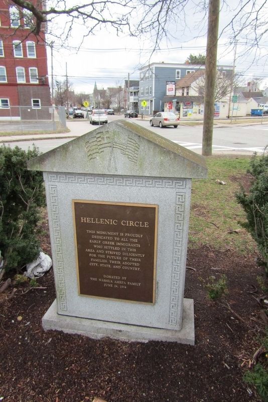 Hellenic Circle Historical Marker