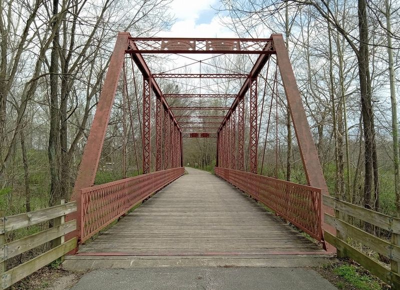 The Harris Ford Bridge Historical Marker