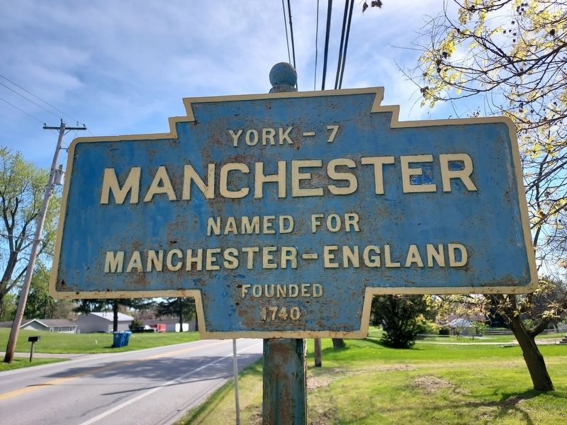 Manchester Historical Marker