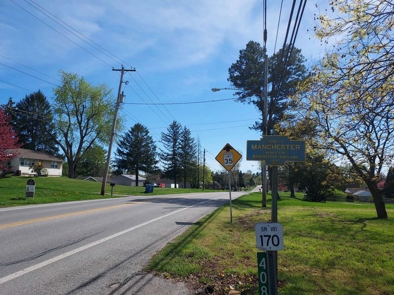 Manchester Historical Marker
