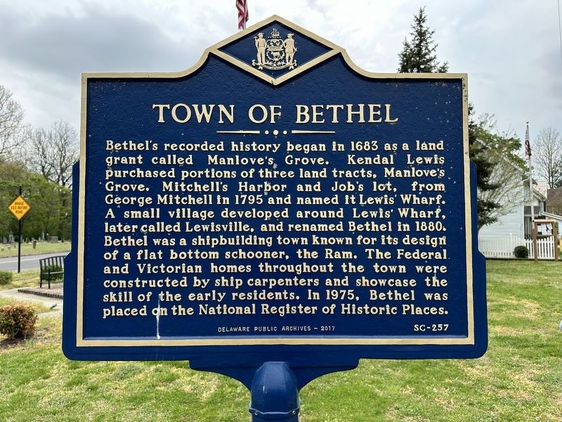 Town of Bethel Historical Marker