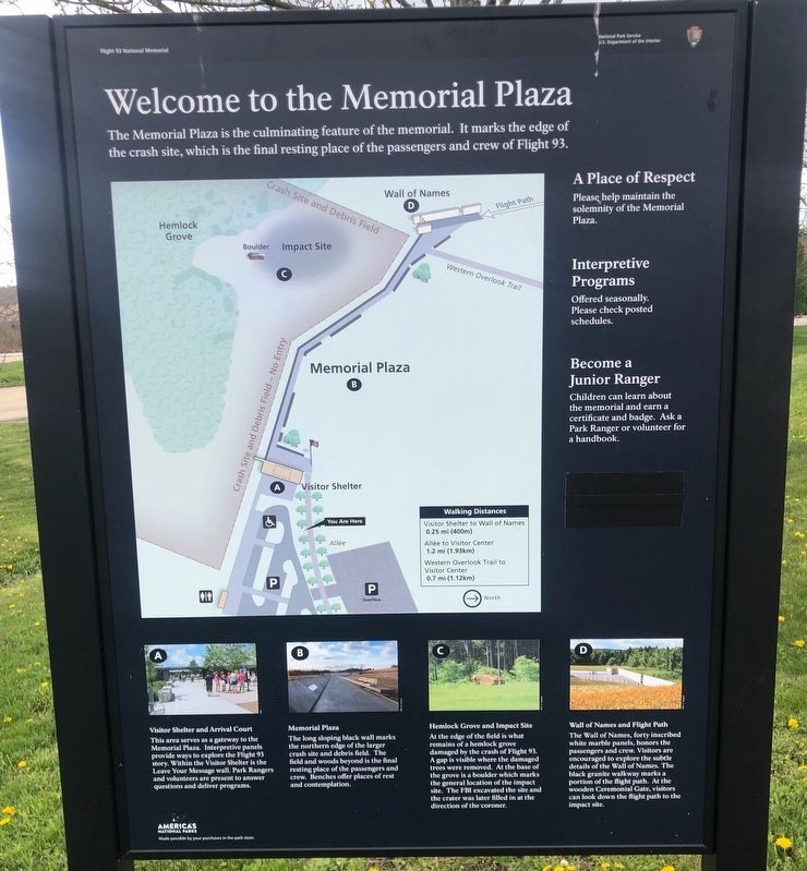 Welcome to the Memorial Plaza Historical Marker