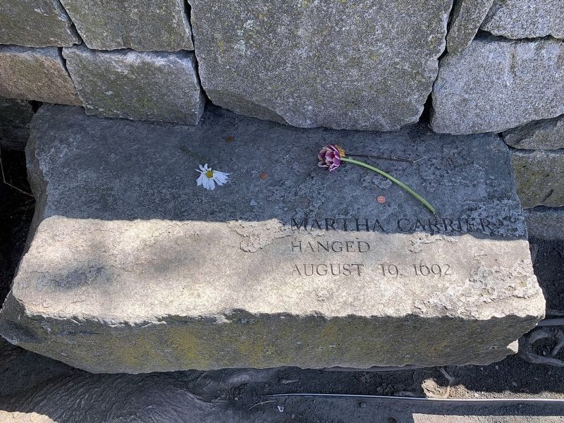 The Salem Witch Trials Memorial Historical Marker