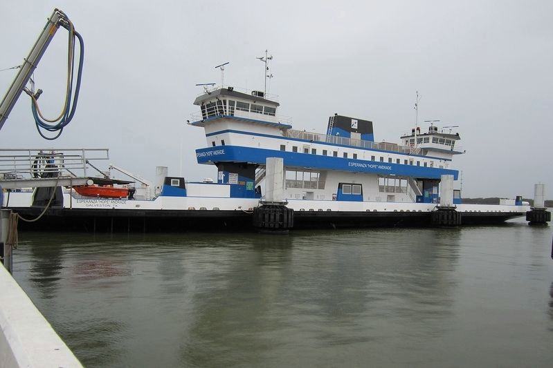 Galveston-Port Bolivar Ferry System Historical Marker
