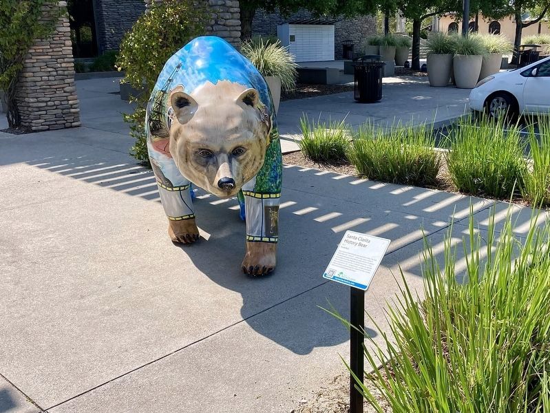 Santa Clarita History Bear Historical Marker