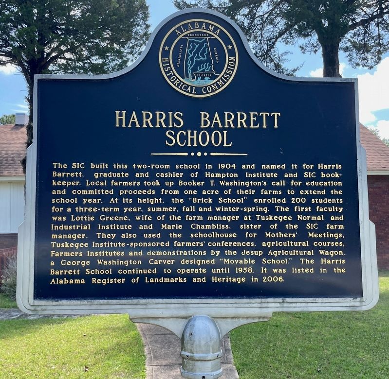 Harris Barrett School / The Southern Improvement Company (SIC ...