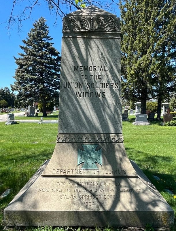 Memorial to the Union Soldiers' Widows, a War Memorial