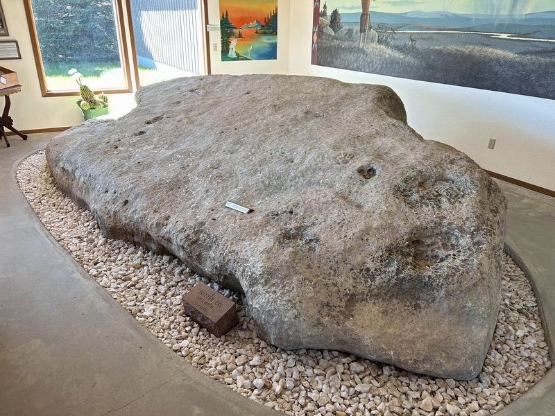 Medicine Rock Historical Marker
