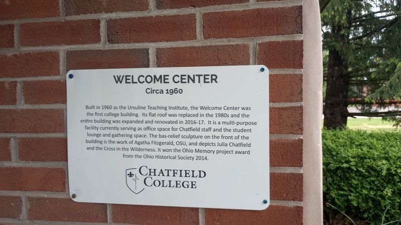 Welcome Center Historical Marker
